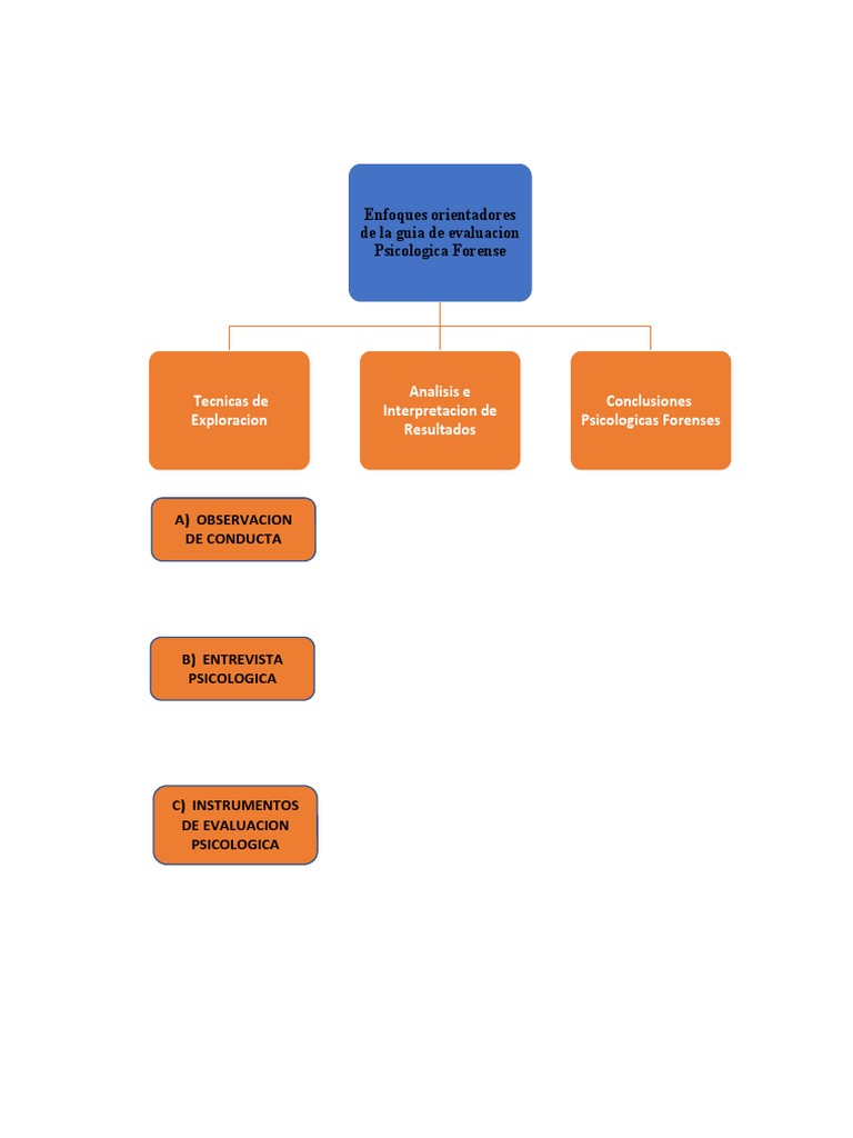 Mapa Conceptual Informes Psicologicos | PDF
