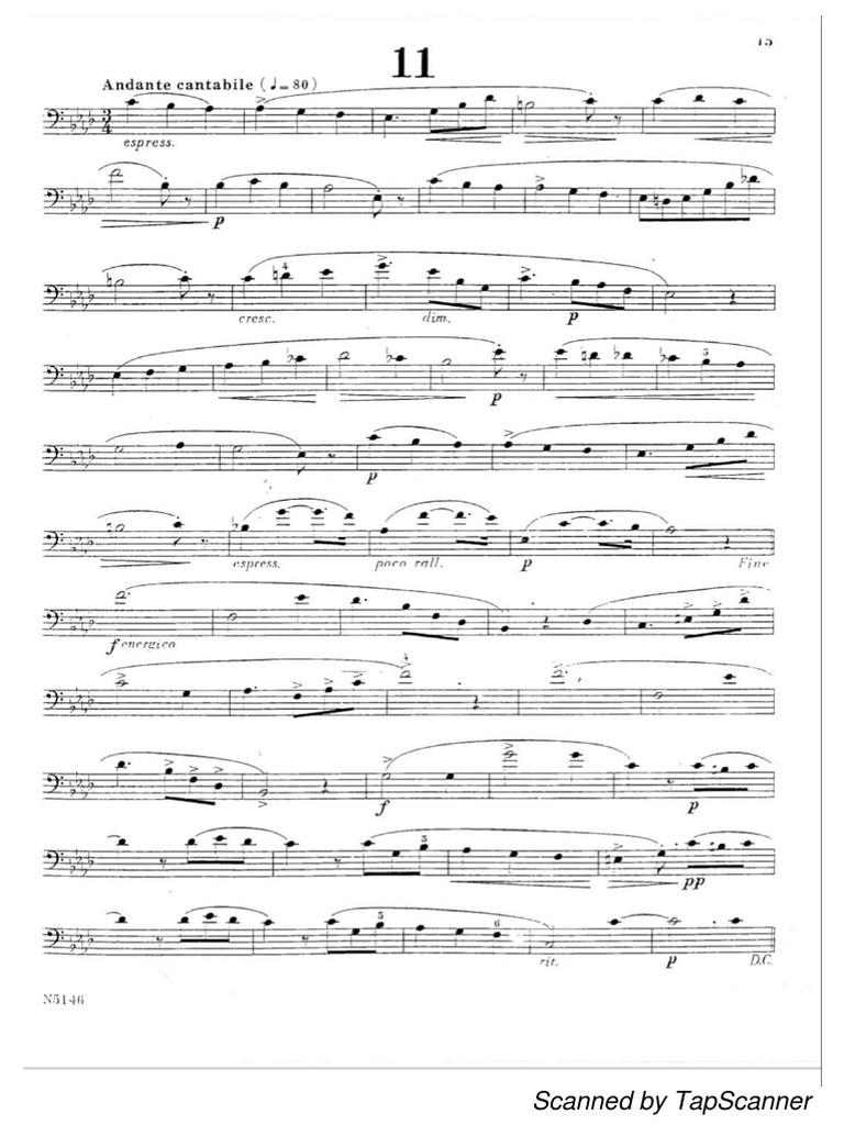 Concone 11 | PDF