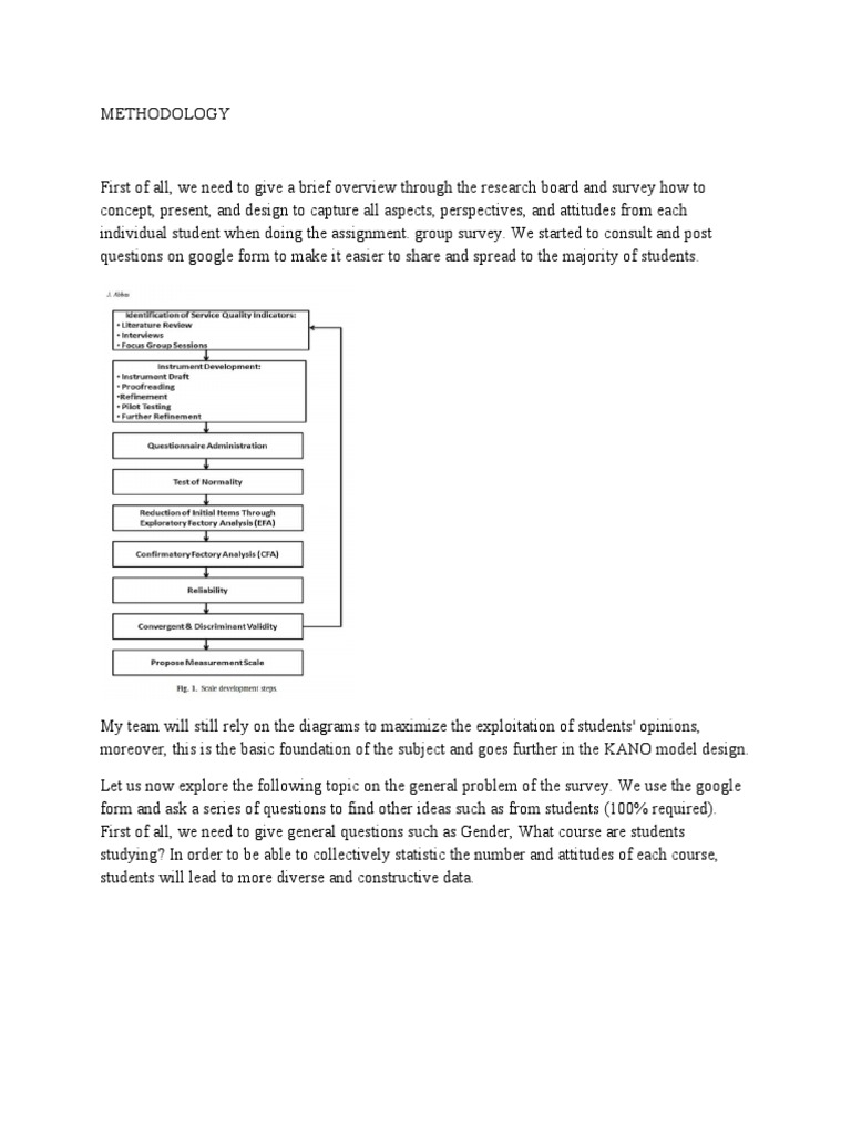 METHODOLOGY | PDF | Survey Methodology | Human Nature