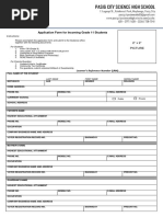 UST Senior High School Application Guide | PDF | University And College ...