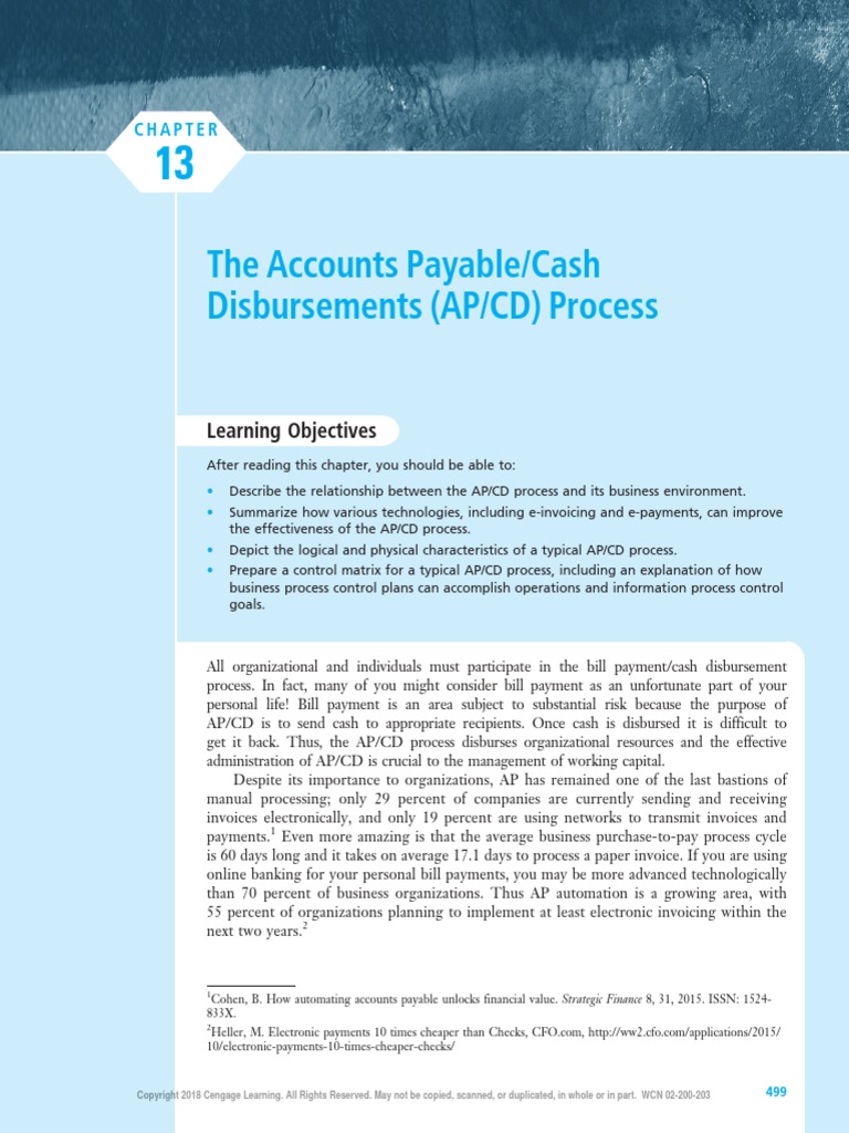 Chapter 13 | PDF | Accounts Payable | Payments
