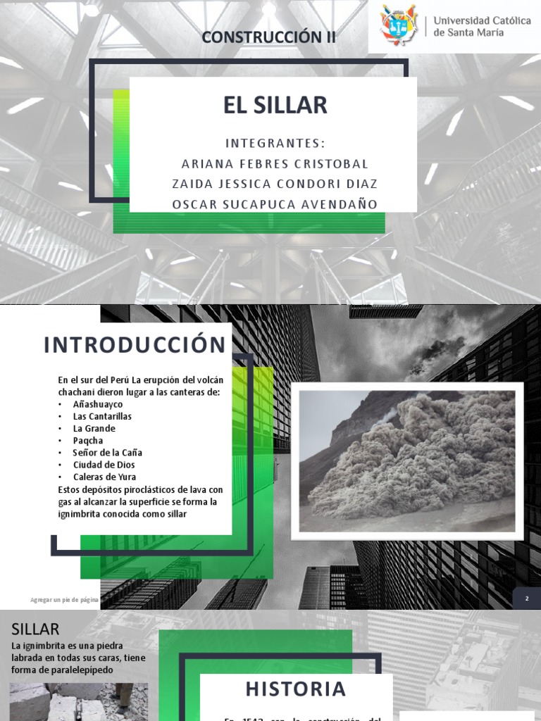 Construcción con sillar: material emblemático de Arequipa y sus ...