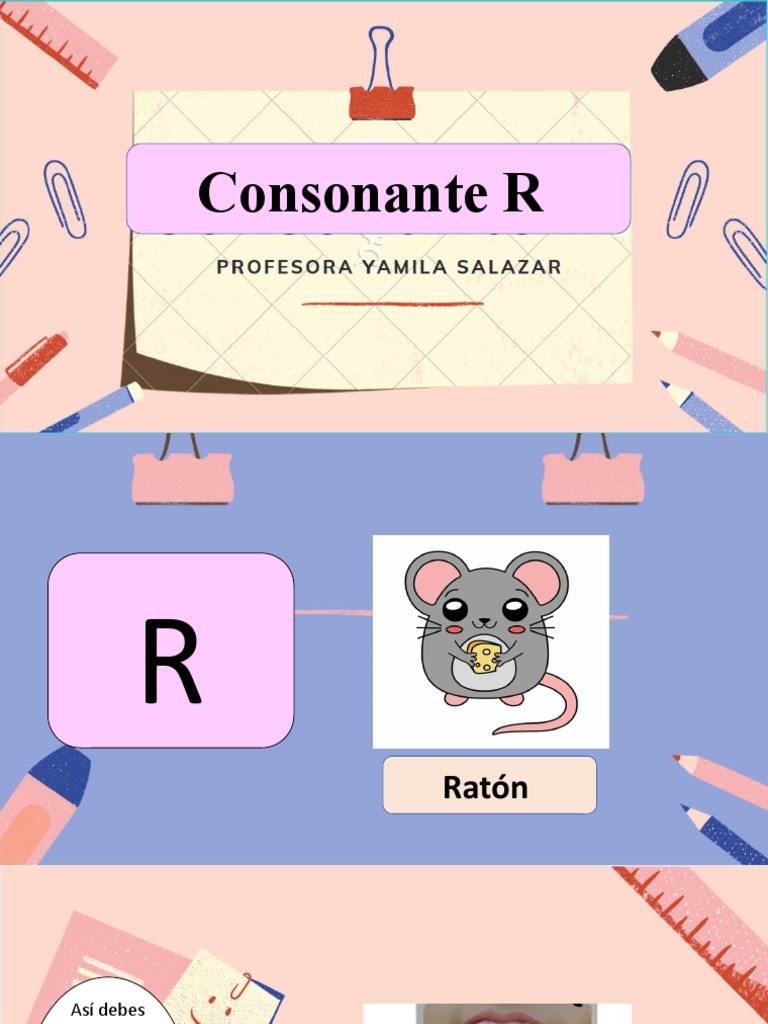 Consonante R | PDF