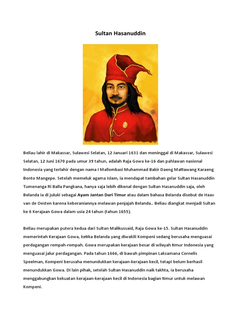 Sultan Hasanuddin | PDF