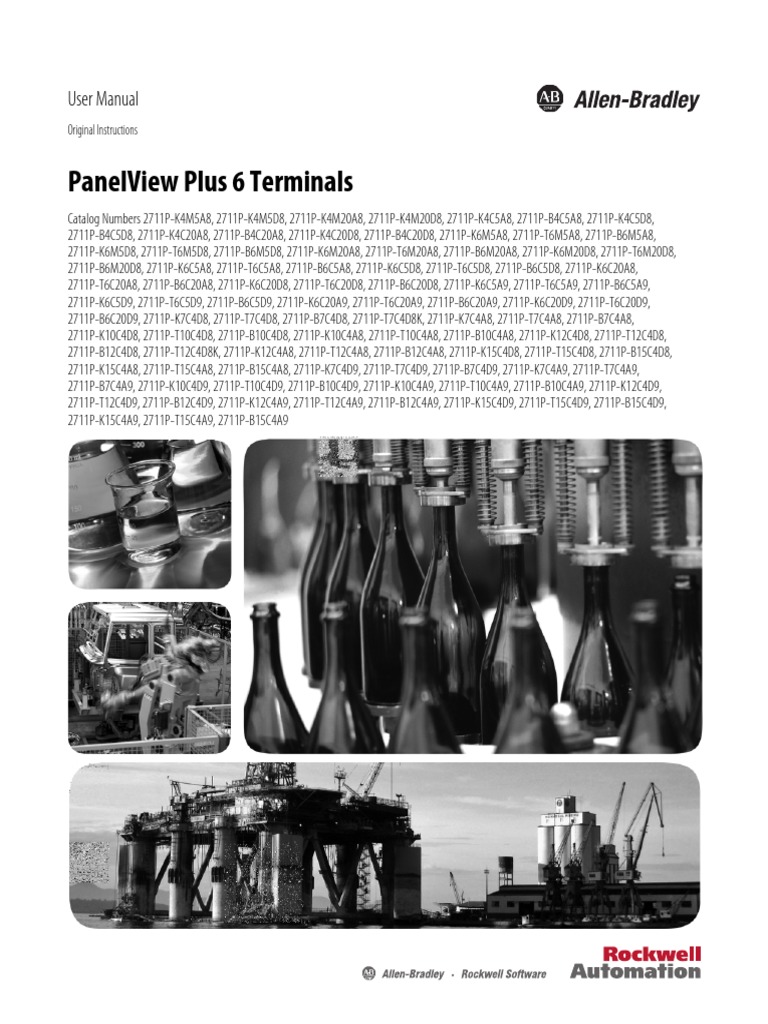 Panelview Plus 6 Terminals: User Manual | PDF | Remote Desktop Services ...