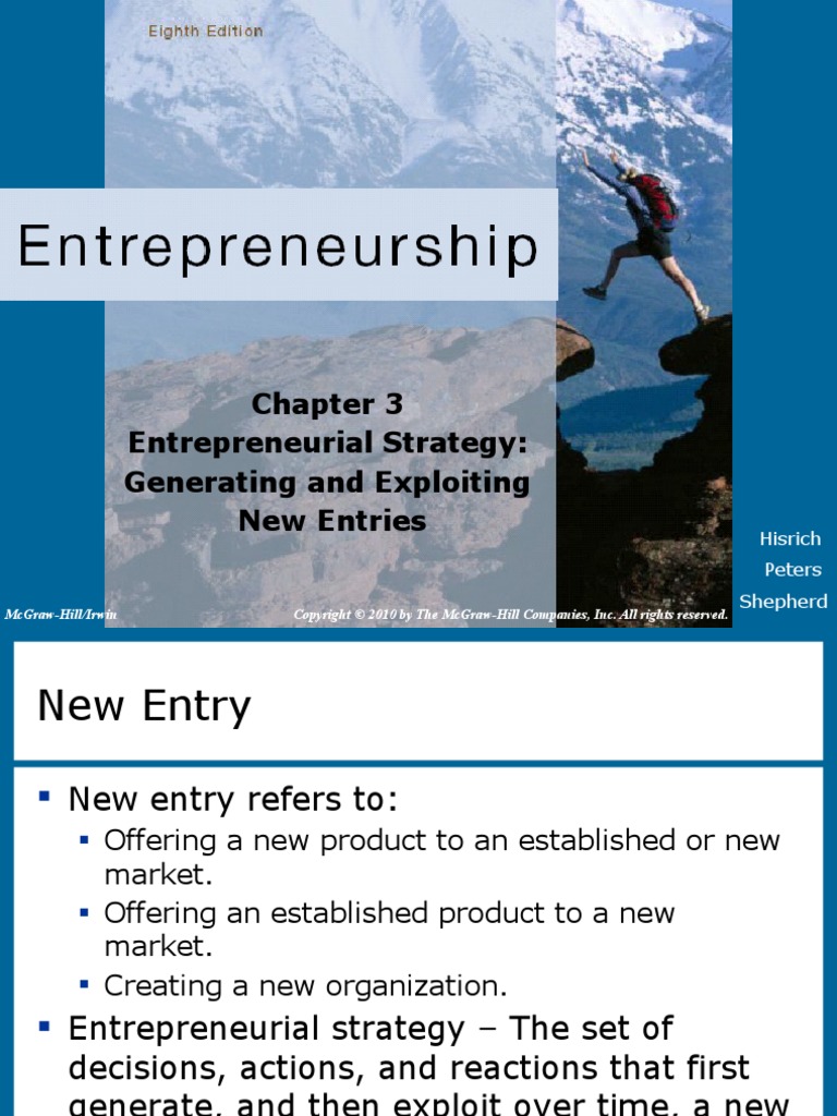 Entrepreneurship Theory, Process and Practice Chapter-3 | PDF ...
