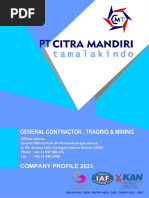 Contoh Company Profile Perusahaan Kontraktor | PDF | Bisnis | Seni