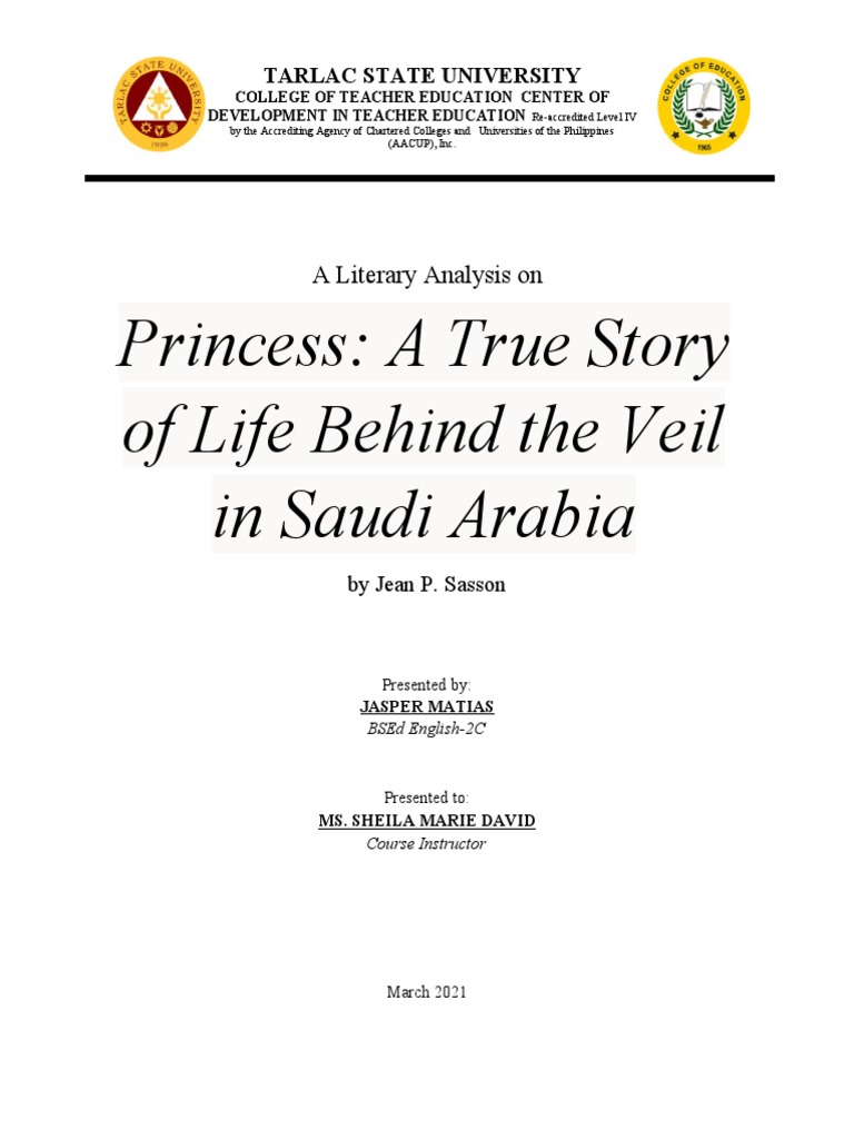 Princess: A True Story of Life Behind The Veil in Saudi Arabia | PDF ...