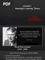 Reception Learning David Ausubel | PDF | Learning | Learning Theory ...