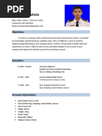 Sample Seafarer Resume | PDF | Sailor | Port