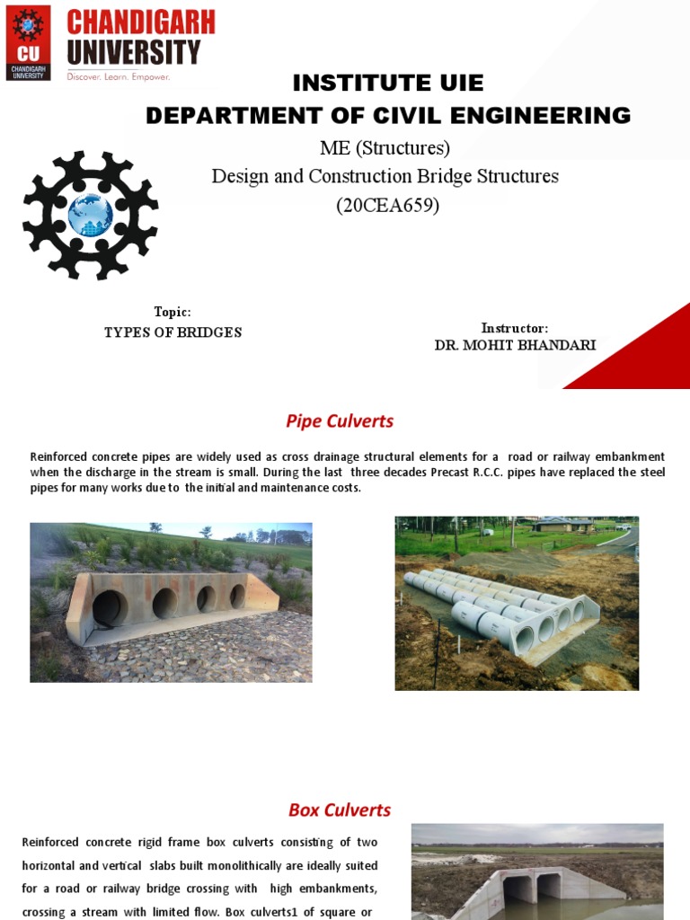 UNIT-2 (Lecture-3) Types of Bridges | PDF | Transport Buildings And ...