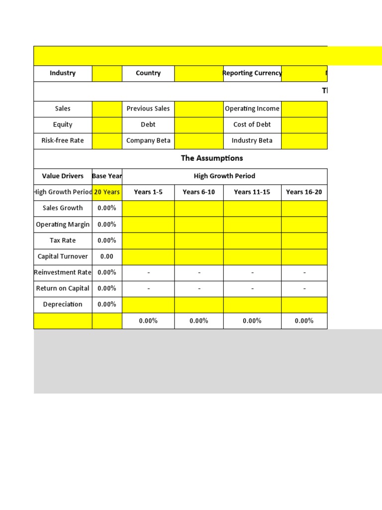 Numbers and Narratives (Compact) | PDF | Valuation (Finance ...