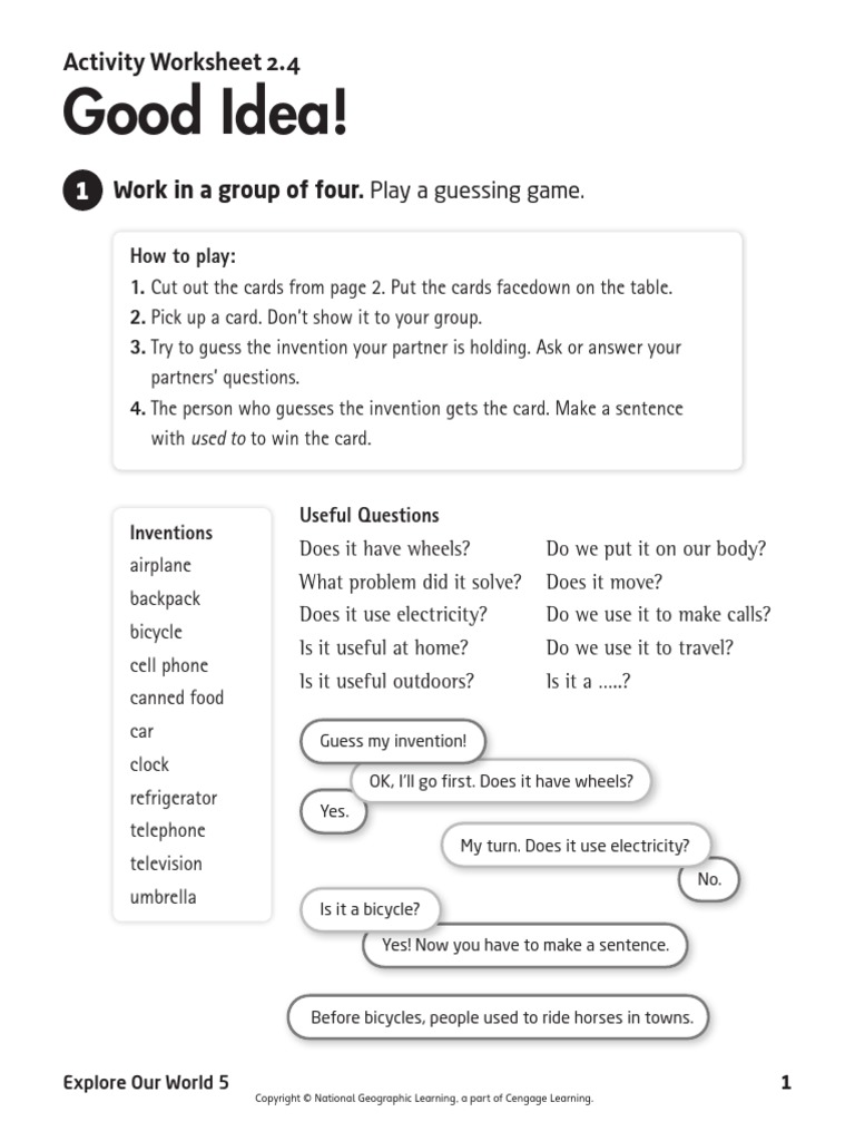 Grade 5 Unit 2 Grammar 2 Worksheet | PDF | Foods