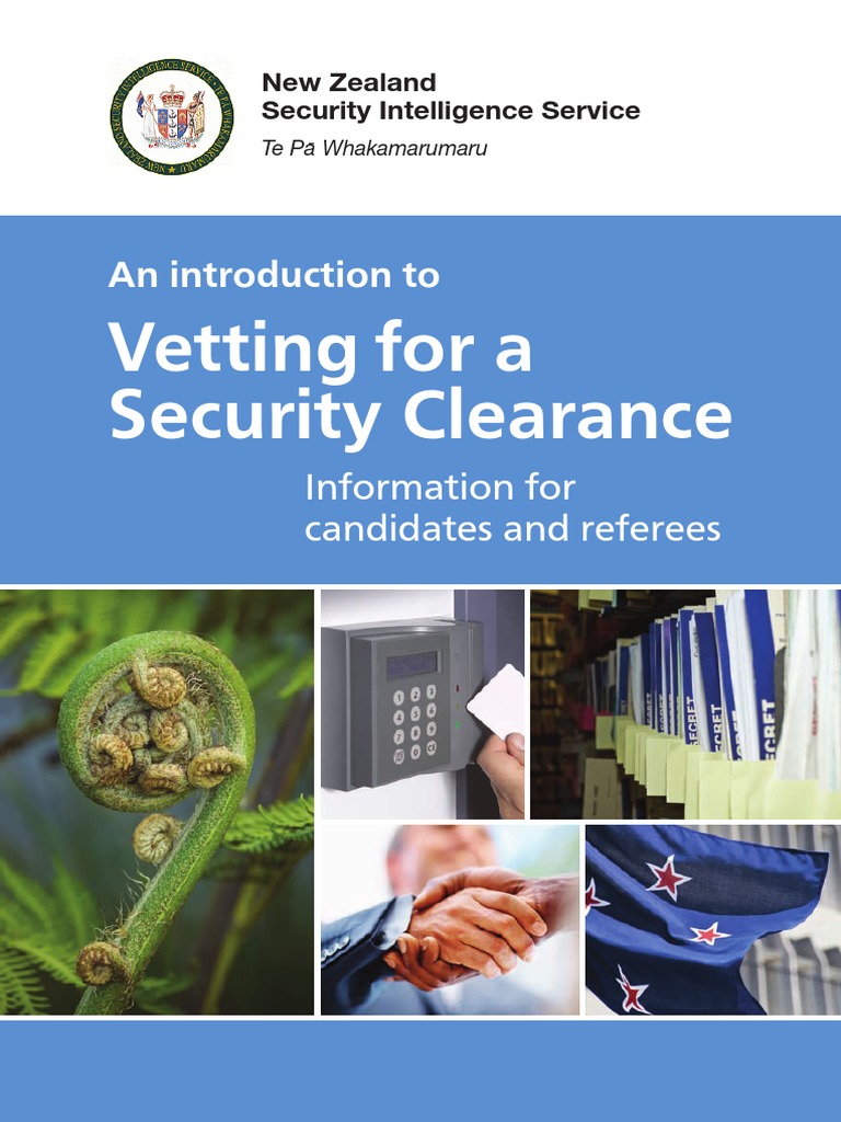 Vetting For A Security Clearance: An Introduction To | PDF | Security ...