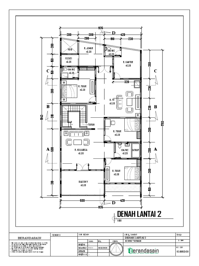 Denah Klinik Lantai 2 | PDF