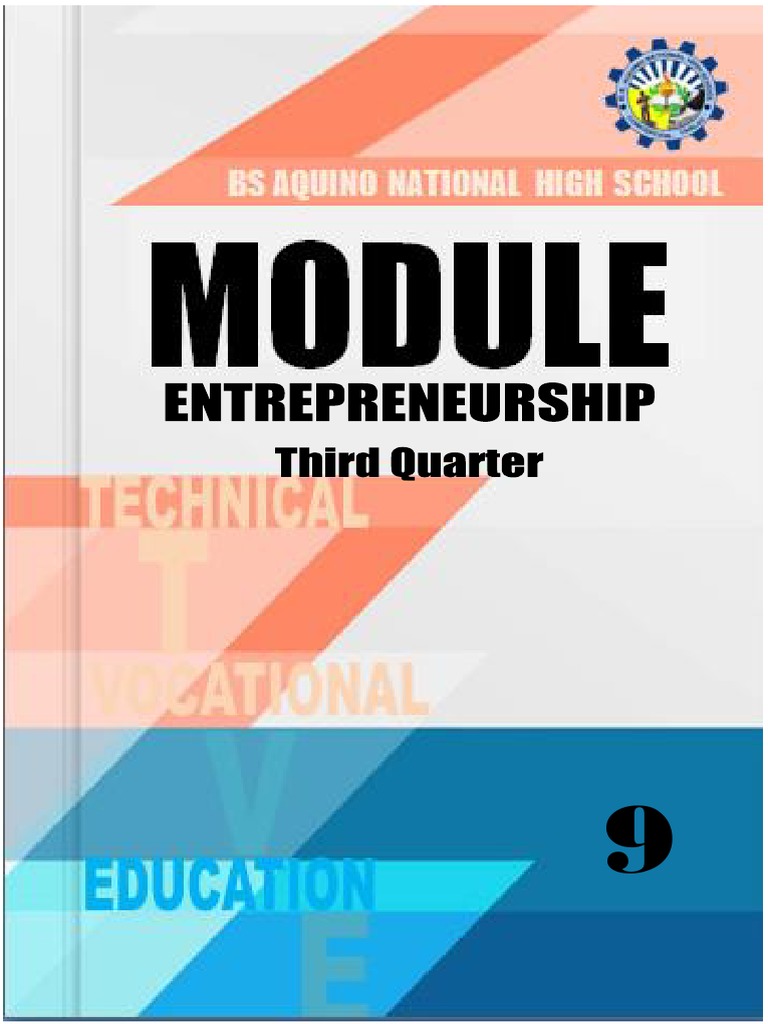 Entrep THIRD QUARTER Module | PDF | Balance Sheet | Business Economics