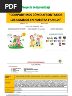Proyecto 3 Años La Familia | PDF | Las emociones | Aprendizaje