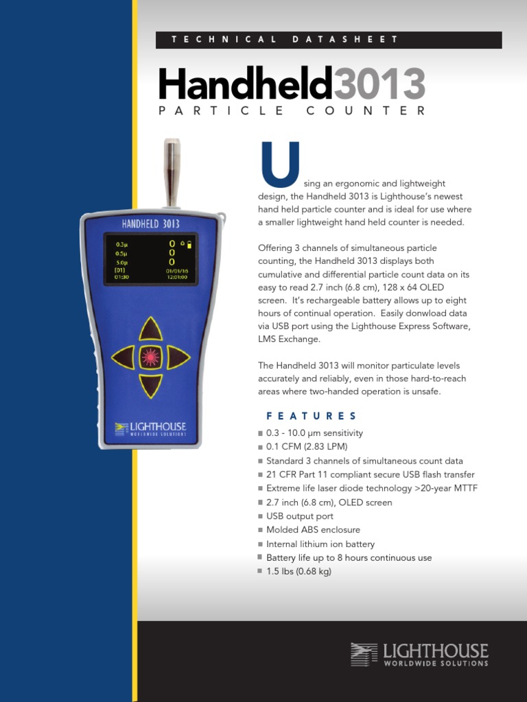 Datasheet Handheld 3013 4 | PDF | Usb | Manufactured Goods