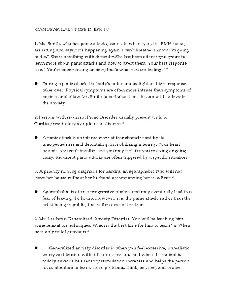 Canubas Laly Rose | Download Free PDF | Anxiety Disorder | Antipsychotic