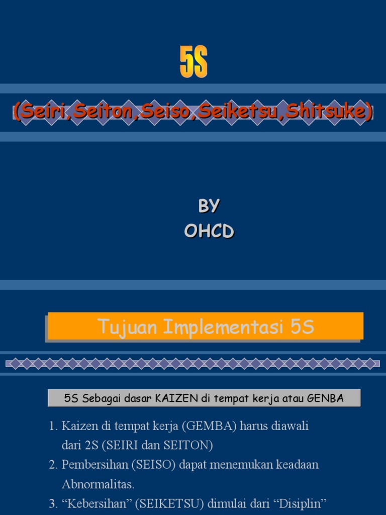 5S - Training - Module | PDF