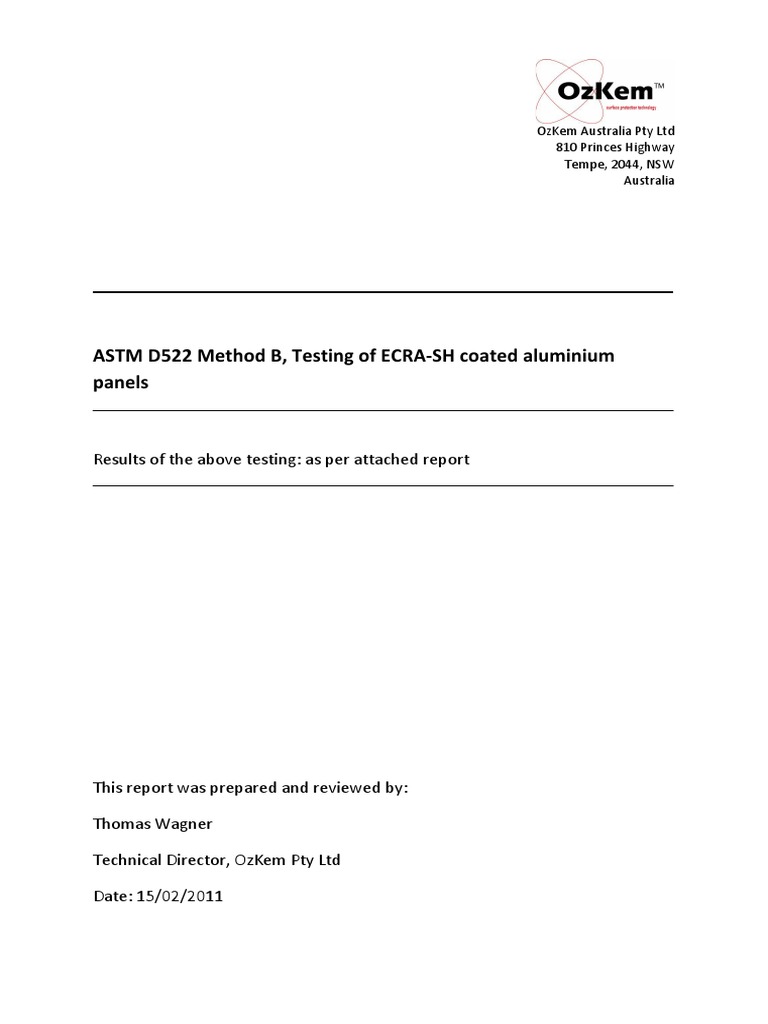 Astm D522 | Download Free PDF | Coating | Metals