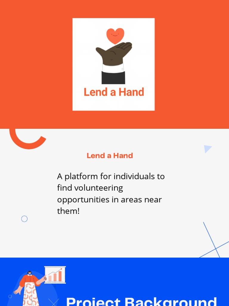 Lend A Hand Social Impact App Case Study | PDF