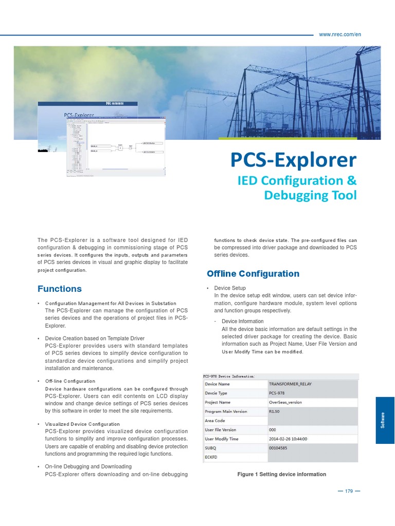 PCS-Explorer: IED Config Tool Download | PDF | Personal Computers ...