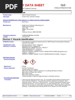 Sherwin Williams Naphtha SDS Sheet | PDF | Dangerous Goods | Toxicity