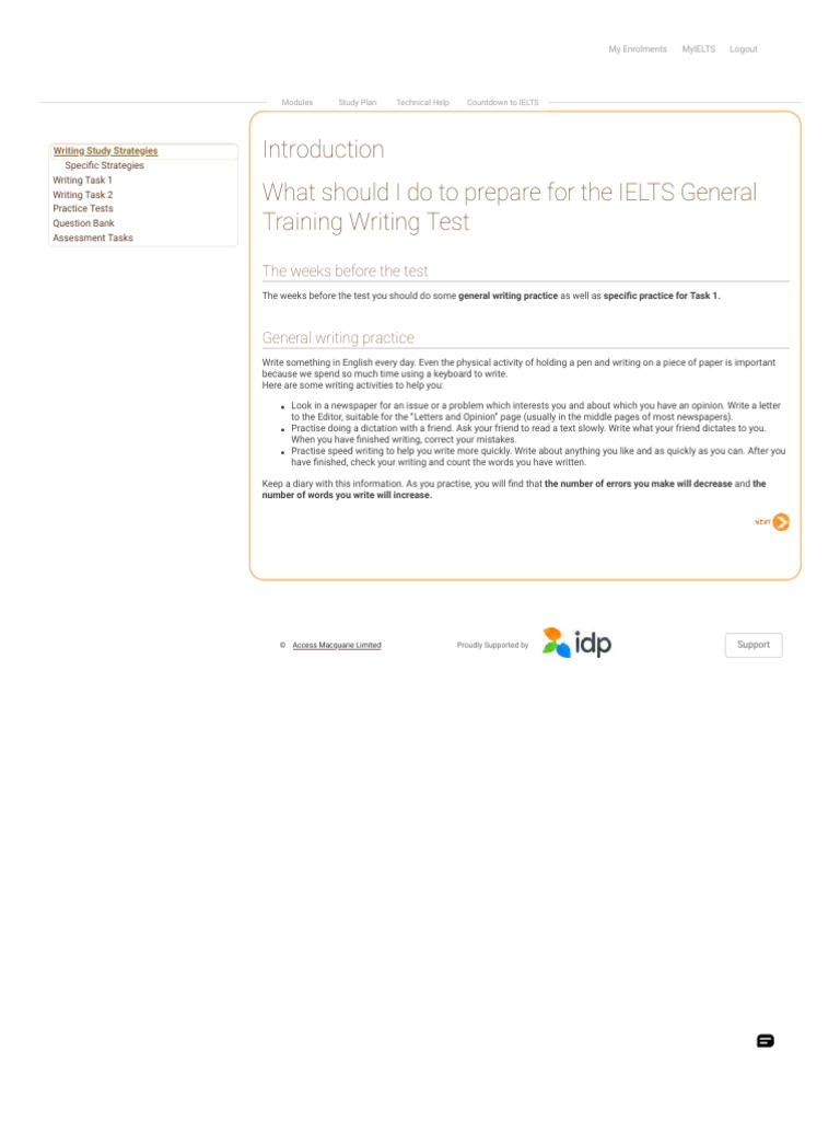 Mod Writing | PDF | International English Language Testing System ...