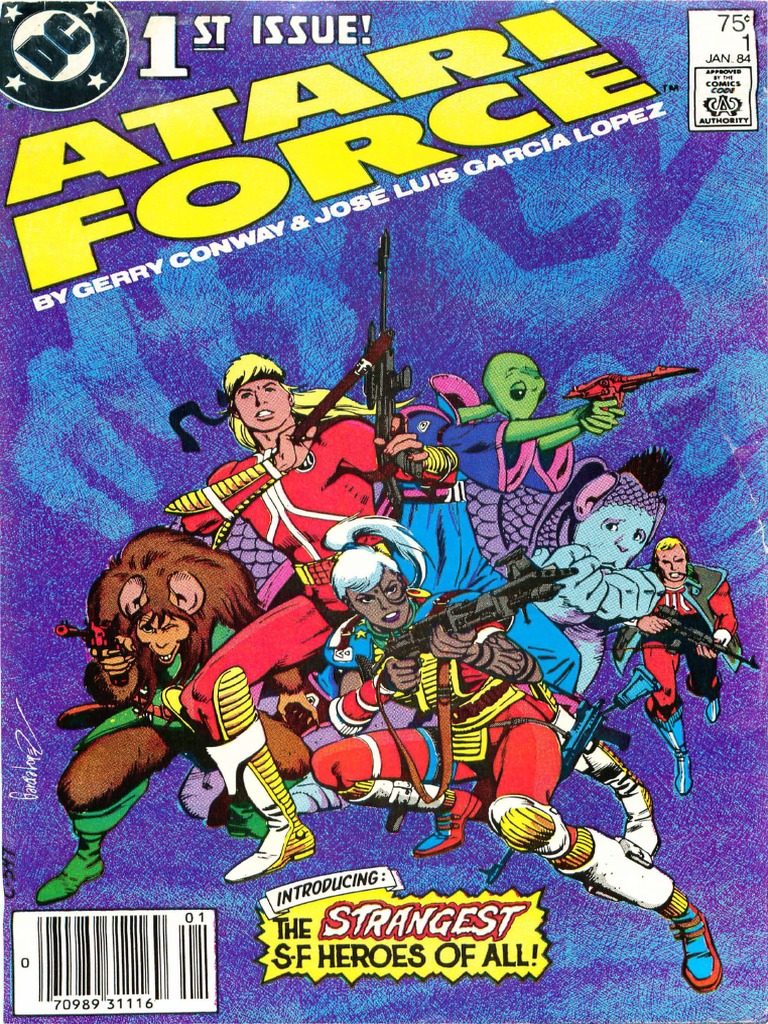 Atari Force 201 1984-01 Worlds Strangest Heroes | PDF | Dc Comics ...