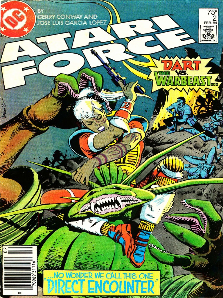 Atari Force 202 1984-02 Dart Vs The Warbeast | PDF | Leisure