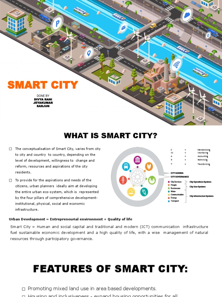 Smart City | PDF | Urban Planning | Urbanization