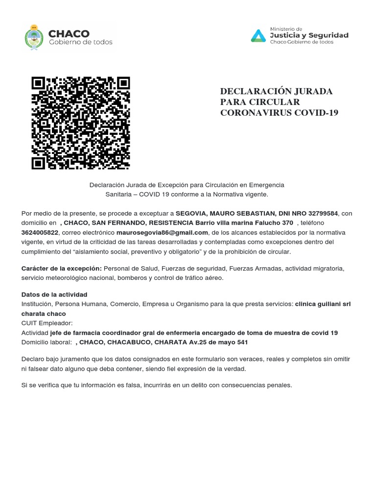 Permiso para Circular | PDF