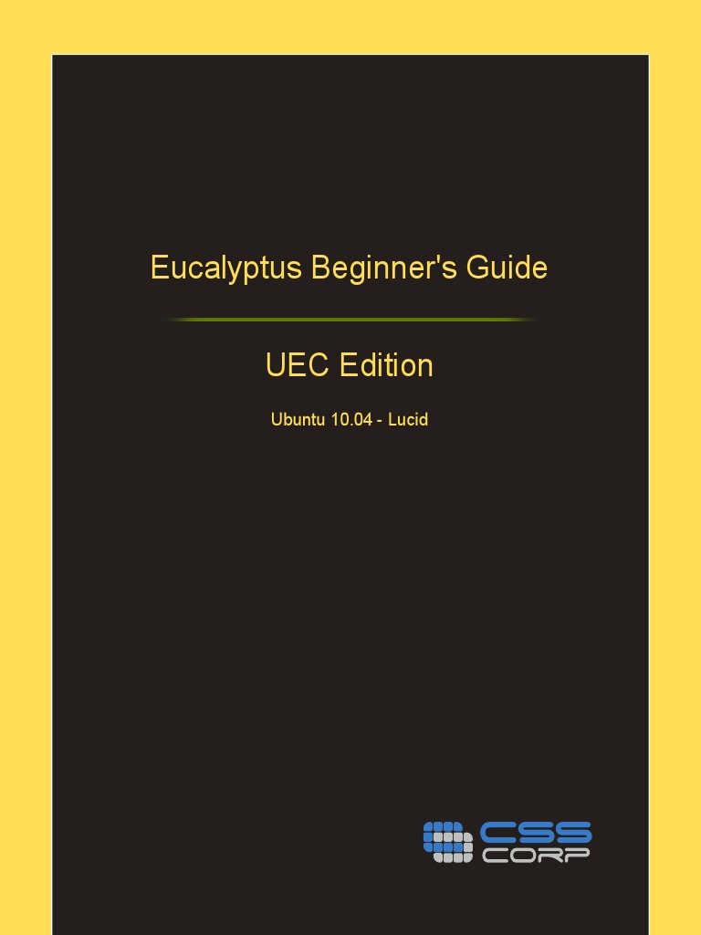 Eucalyptus Beginners Guide Uec Edition1 1 | PDF | Cloud Computing ...