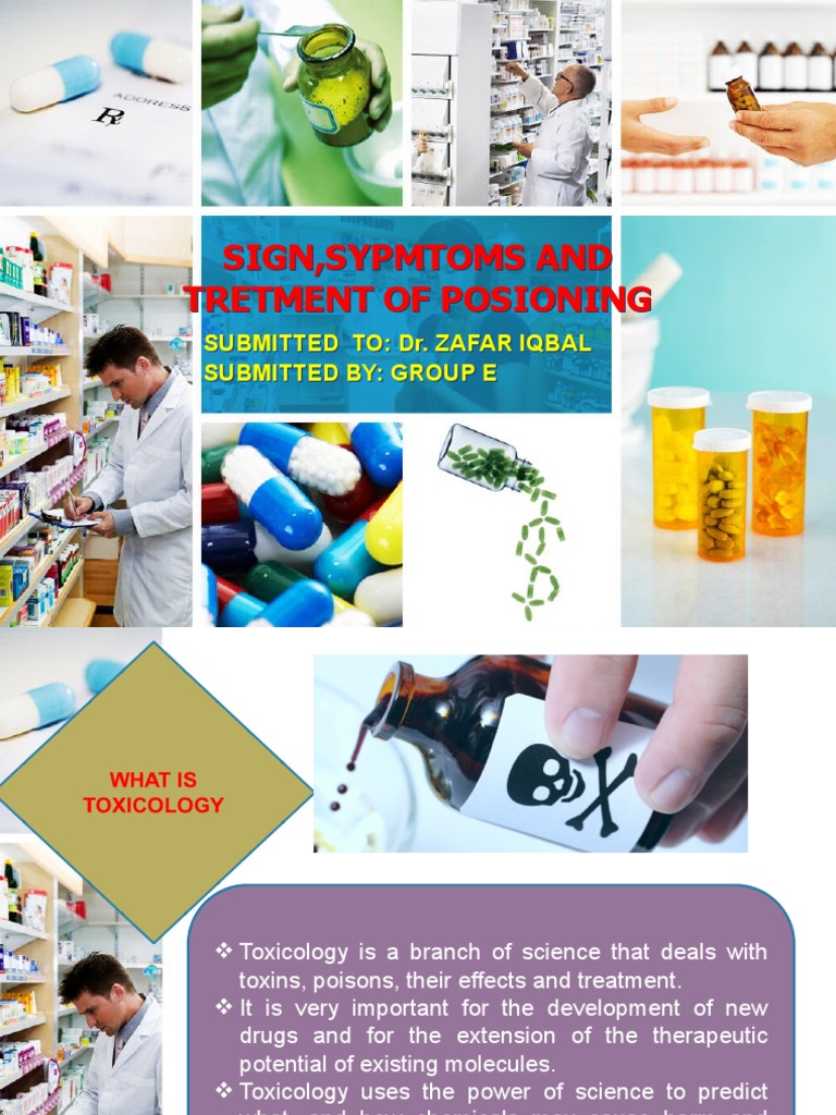 Signs, Symptoms, and Treatments of Common Poisonings: A Guide to ...