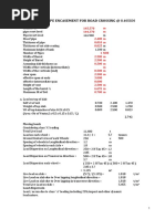Retaining Wall Design Excel Sheet As Per ACI Code | PDF | Mechanics ...