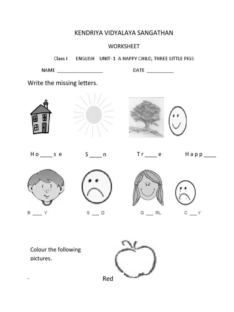 Kendriya Vidyalaya Sangathan: Worksheet | PDF | Rainbow