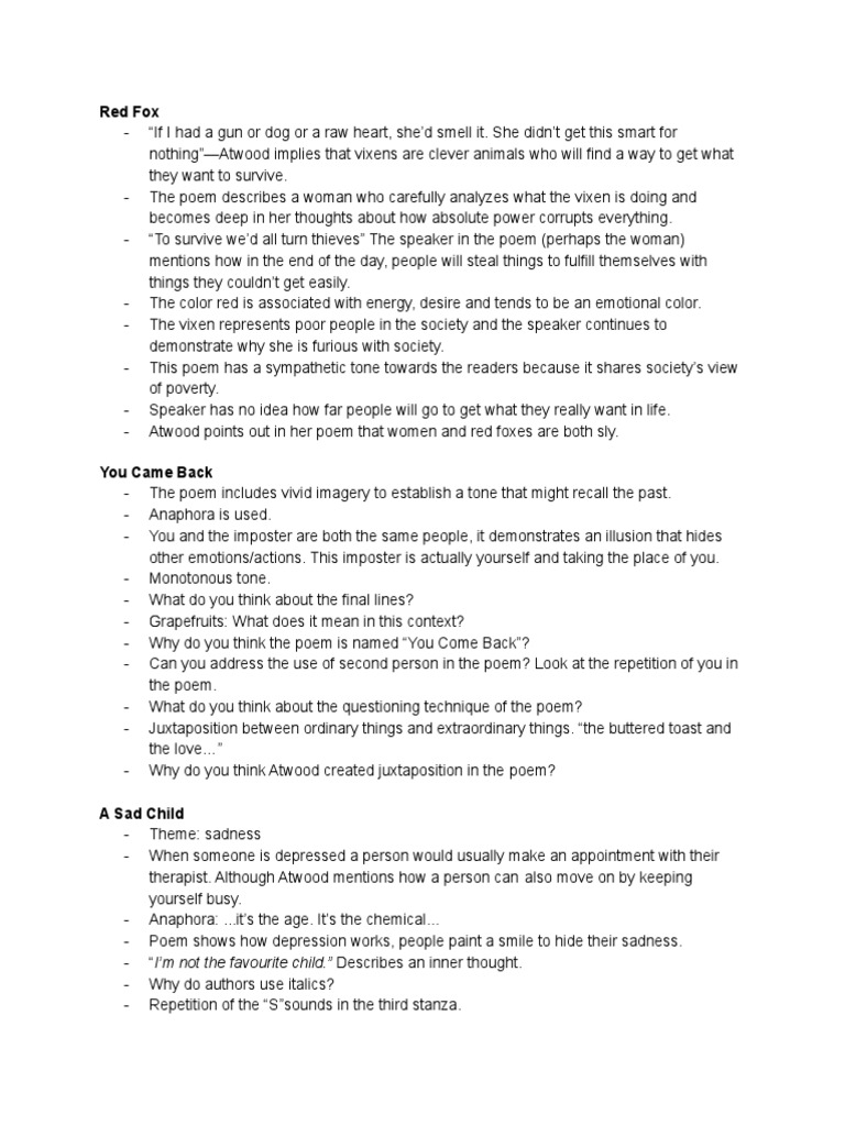 Ib English Motbh Part I | PDF | Poetry | Psychological Concepts