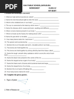 Class 4 Question Paper Science Set 1 | PDF | Water | Natural Environment