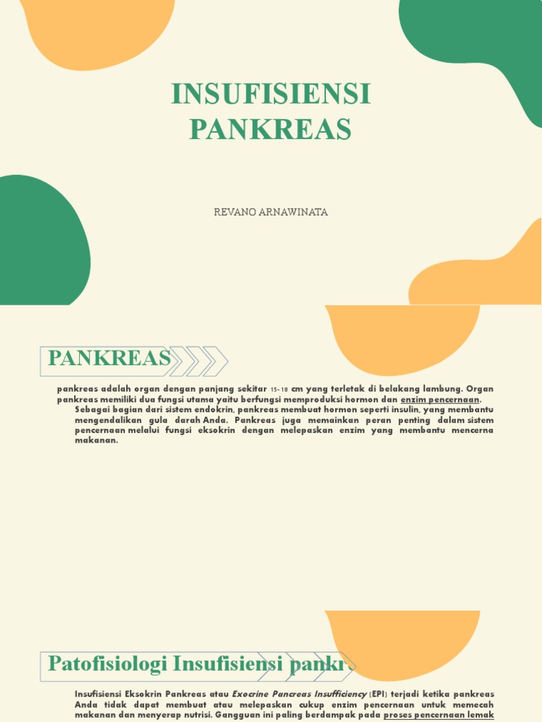 Insufisiensi Pankreas | PDF