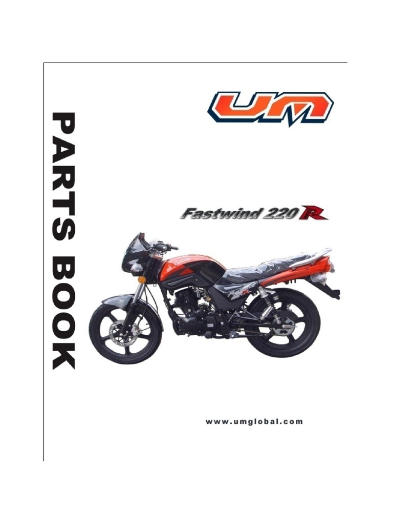 Catalogo de Partes UM Fastwind 220 | PDF | Clutch | Piston