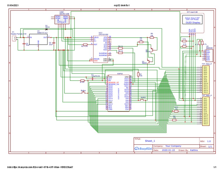 Esp32 Devkit v1 | PDF | Science | Electronics