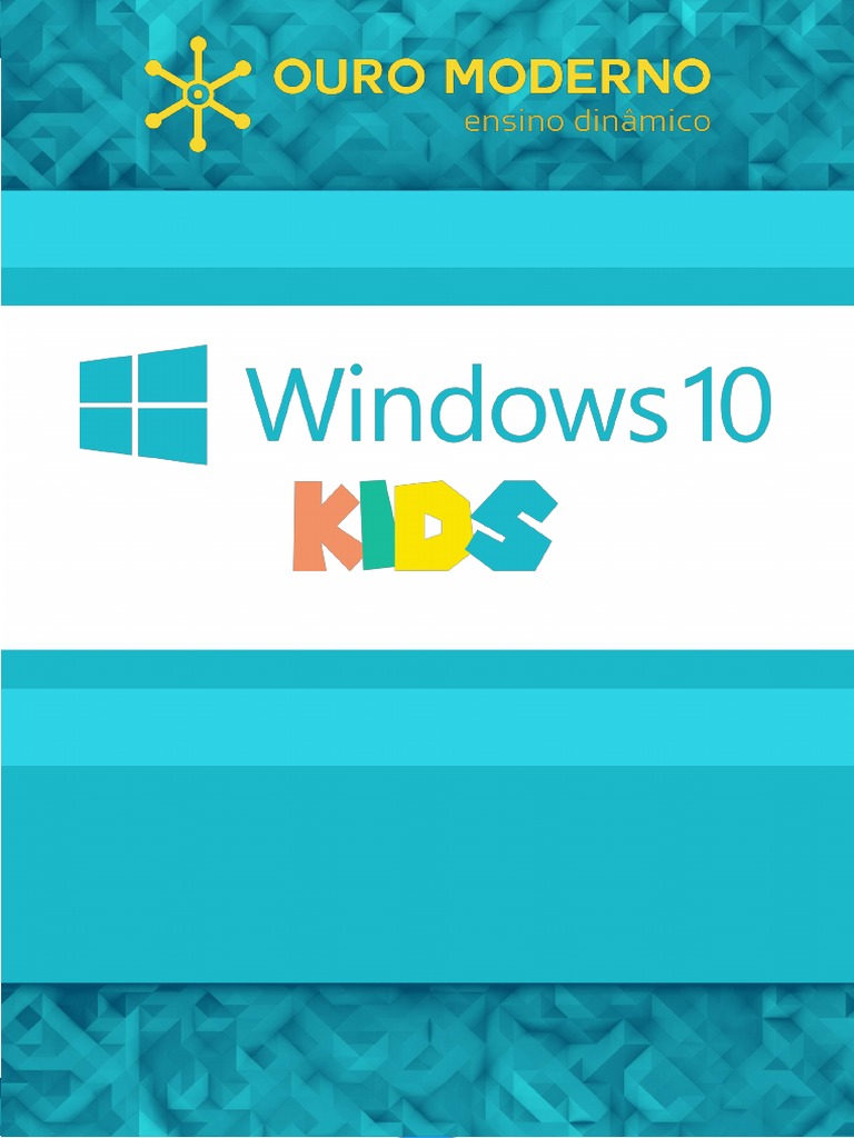 2 - Windows 10 Kids | PDF | Janela (informática) | Sistema operacional