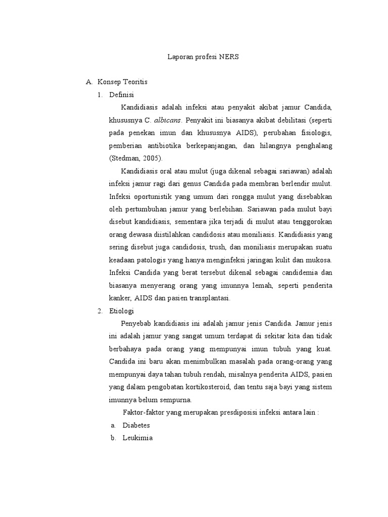 Pathway Candidiasis | PDF