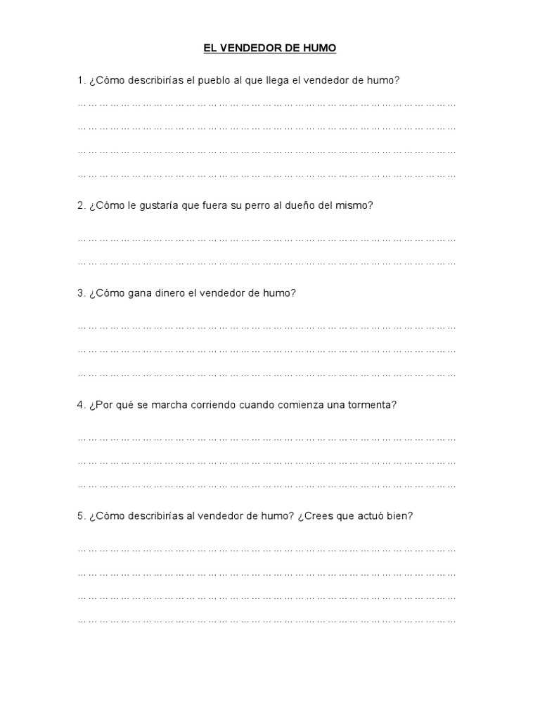 El Vendedor de Humo | PDF