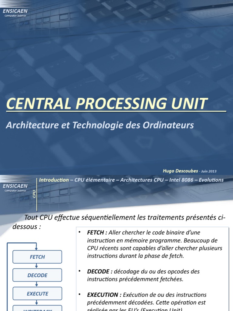 4 CM GPP Cpu 2013 | PDF | Processeur | Matériel informatique