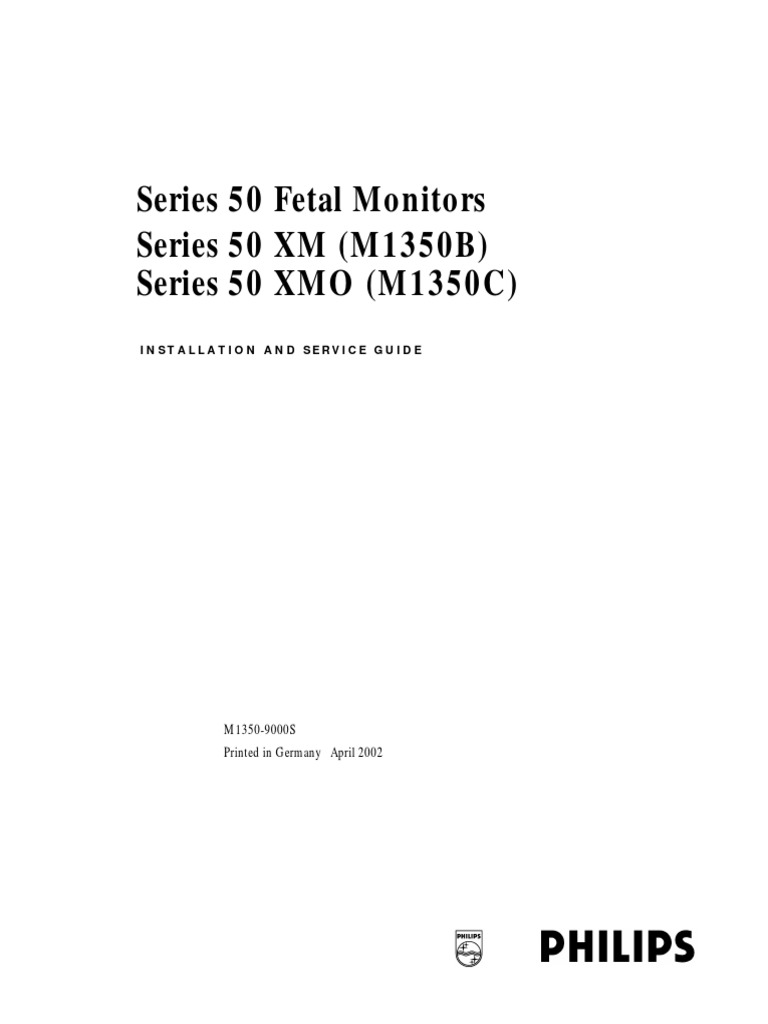 Philips M1350 - Service Manual | PDF | Electromagnetic Compatibility ...