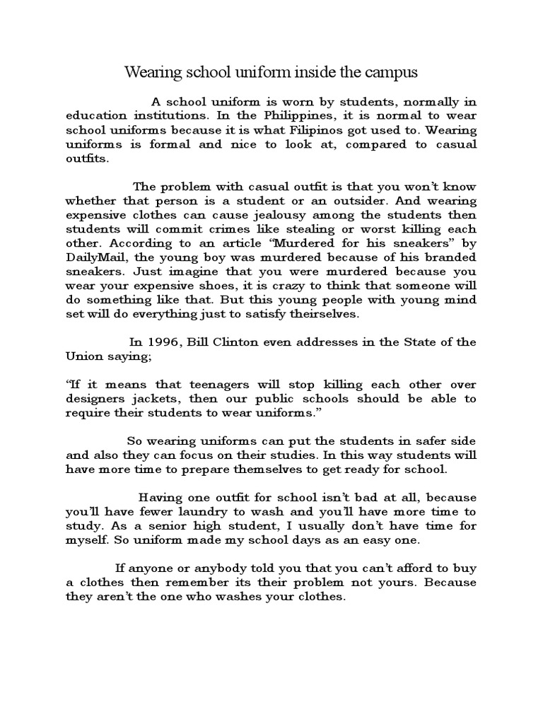 POsition Paper 2 | PDF