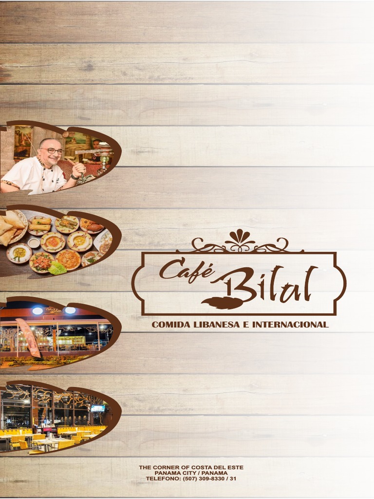 Cafe Bilal Panama | PDF | Mariscos | ensalada