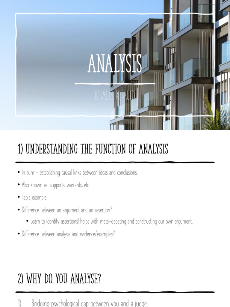 Analysis: Khalis Khalid | PDF | Violence